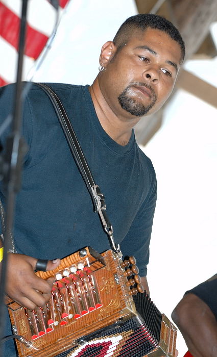 Dexter Ardoin at the Cajun & Zydeco Springtime Family Reunion '06